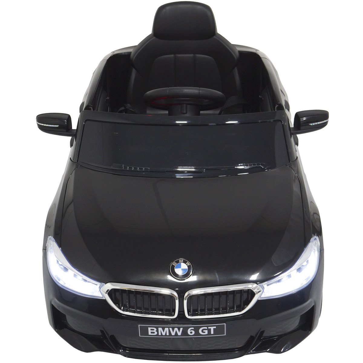 Mini Carro Elétrico Infantil 12V BMW 6 GT Controle Remoto Criança ...