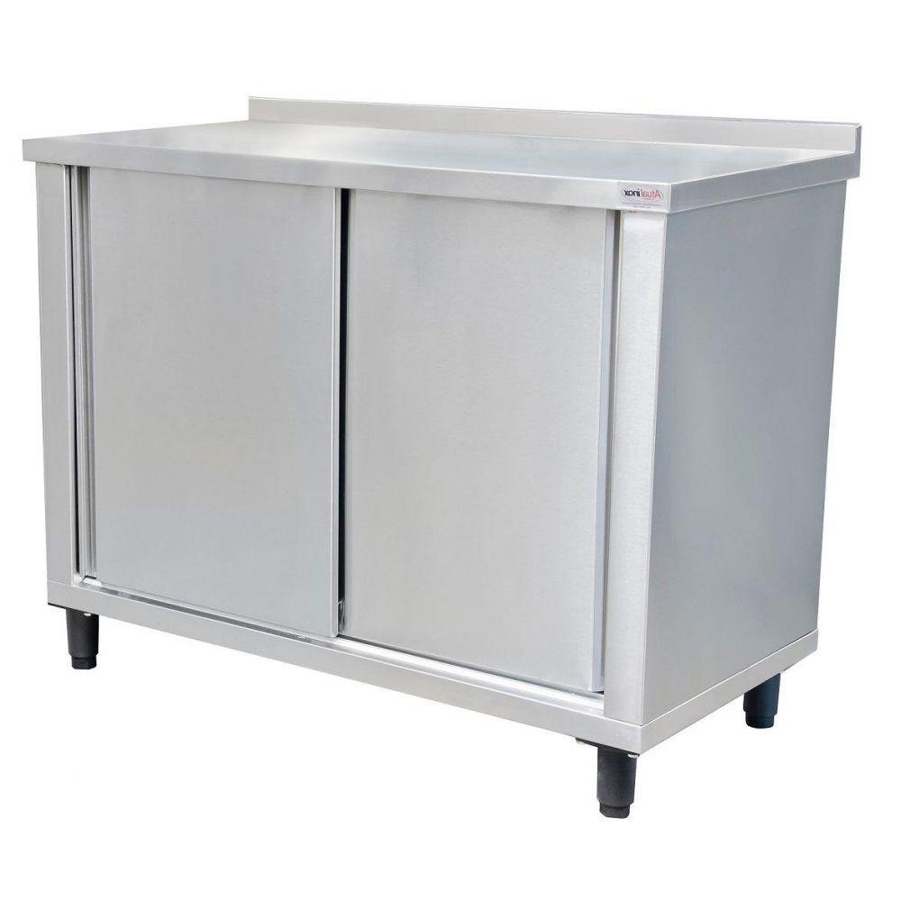 Armário Horizontal em Aço Inox 304 1,5 Metros Atual Inox Ah-304 ...