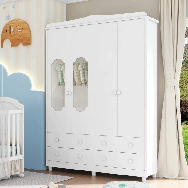 Guarda-Roupas Infantil | MadeiraMadeira