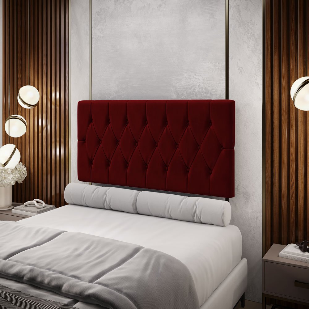 Painel Centaurus 200 / Z-001 Sued Vermelho | MadeiraMadeira