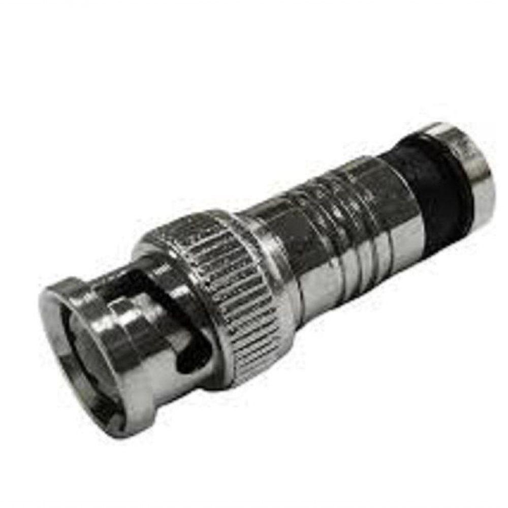 Kit 40 Conector Bnc Compressão Rg59 | MadeiraMadeira