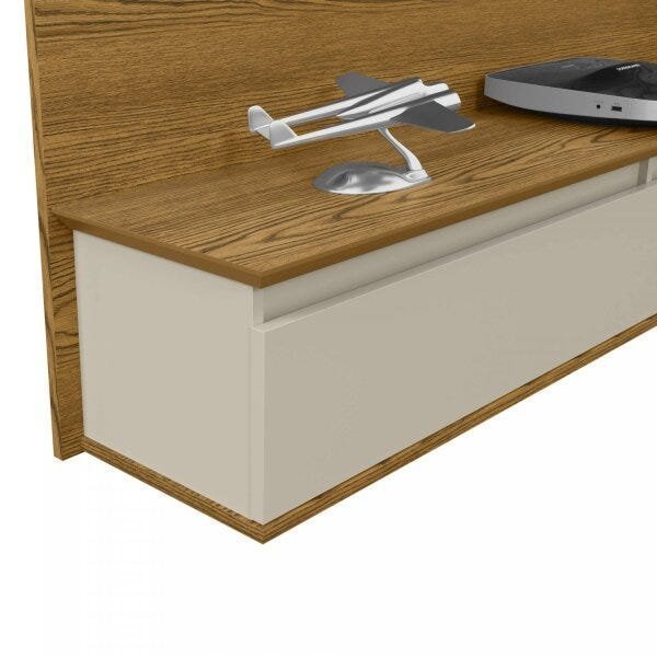 Painel para TV até 52 Polegadas 1 Porta 4 Nichos Sublime Patrimar ...