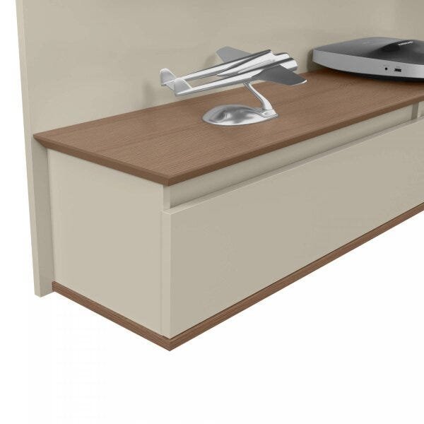 Painel para TV até 52 Polegadas 1 Porta 4 Nichos Sublime Patrimar ...