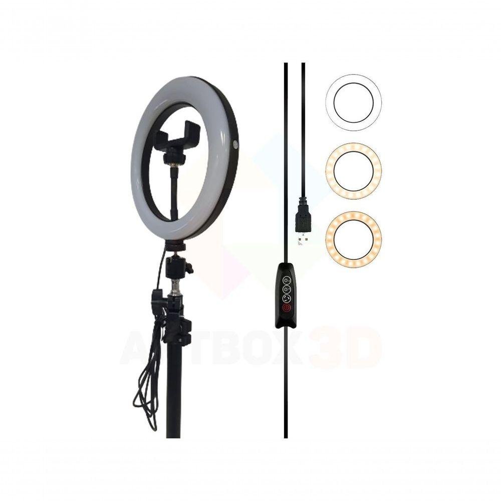 Kit Iluminador Led Ring Light Tripe | MadeiraMadeira