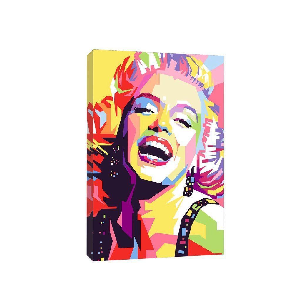 Quadro Marilyn Monroe 60x40cm Chassi | MadeiraMadeira