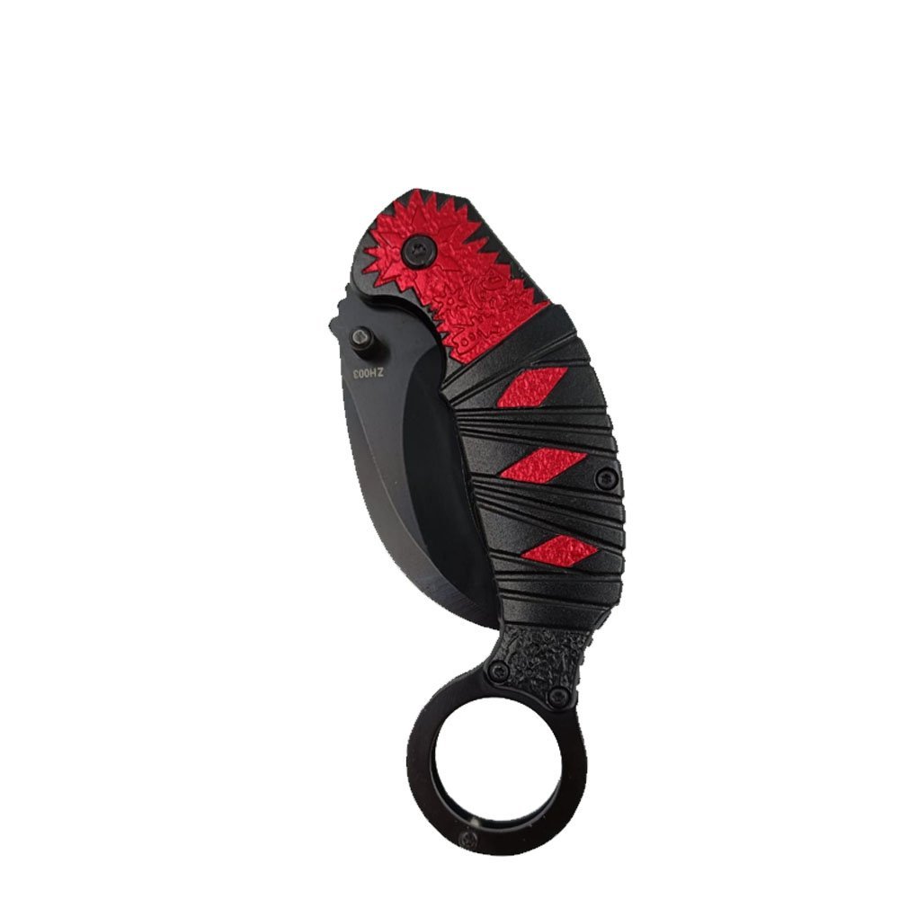 Canivete Karambit Super Knife Black Red - Zh003 | MadeiraMadeira