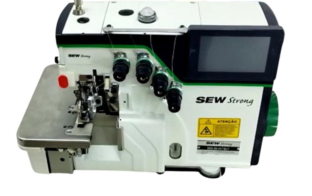 Máquina de Costura Interlock Eletrônica 7000rpm,-220v | MadeiraMadeira