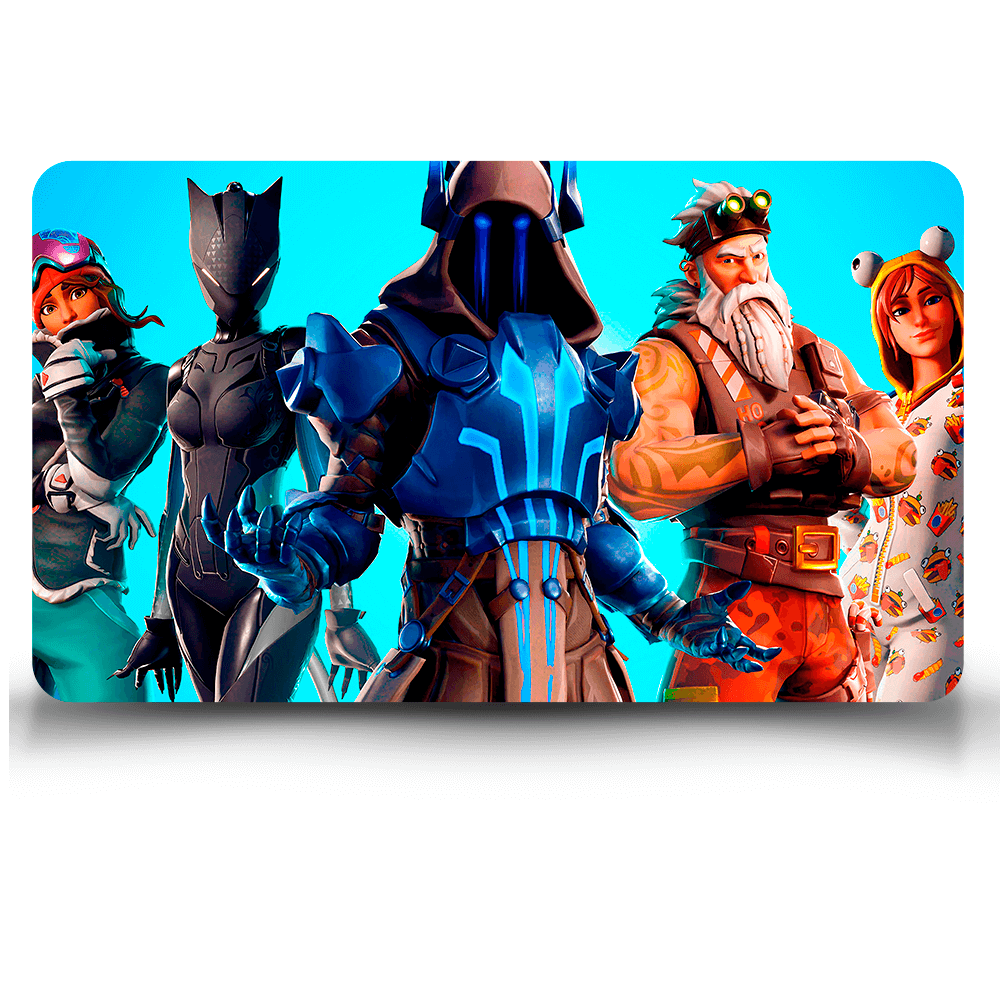 Mouse Pad Gamer Fortnite Skins 2 Império da Impressão | MadeiraMadeira