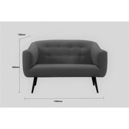 Sofá 2 Lugares Zap Daf Mobiliário | MadeiraMadeira