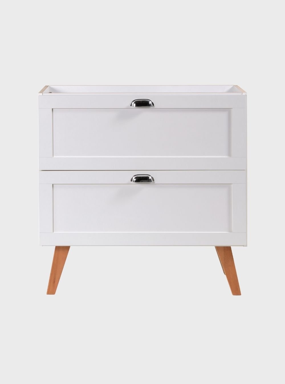 Gabinete para Banheiro 80cm Retro Mdf Milano - On Móveis Cor:branco ...
