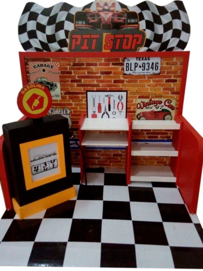 Mini Cidade Pit Stop Fashion Toys | MadeiraMadeira