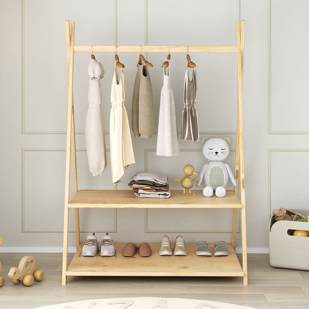 Arara para Loja Infantil Montessori Madeira Natural Danilo | MadeiraMadeira