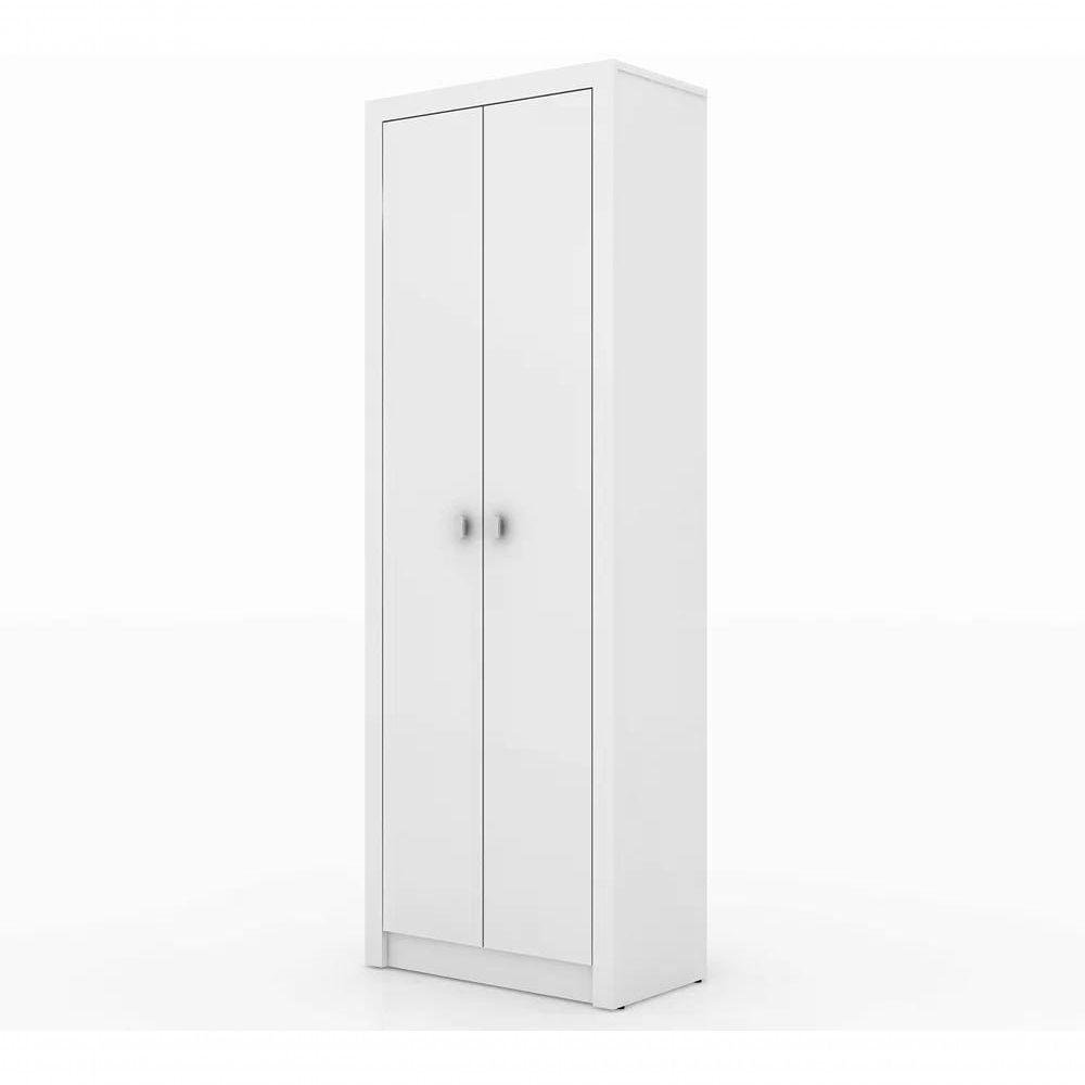 Armário 02 Portas Para Escritório Me4105 Branco Branco | MadeiraMadeira