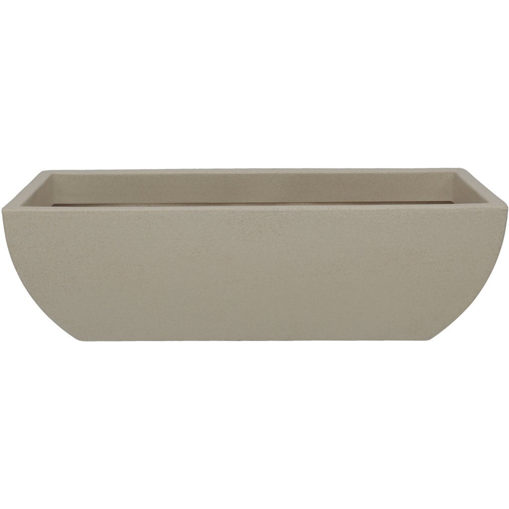 Vaso Vasart Malta 80x25 Granito Areia | MadeiraMadeira