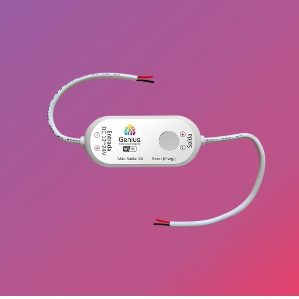 Mini controle para LED Rgb multicolor - Wifi Mundial Lux | MadeiraMadeira