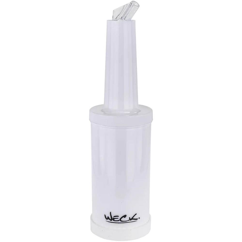 6 Garrafas Store'n Pour 1l Brancas Mixologista Armazenar e Servir ...