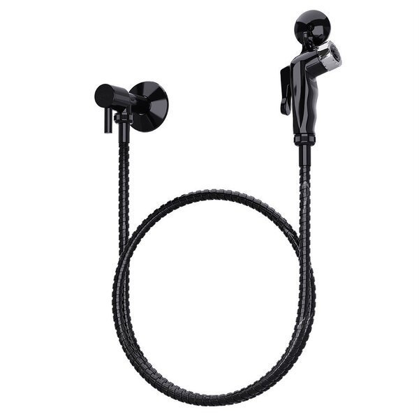 Kit Ducha Higiênica Confort 1,2m Preto - Blukit | MadeiraMadeira