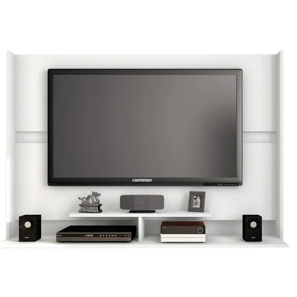 Painel Flash para Tv Até 50 Polegadas Branco | MadeiraMadeira