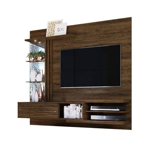 Painel para TV até 55 Polegadas 2 Portas Frizz Supreme Madetec ...