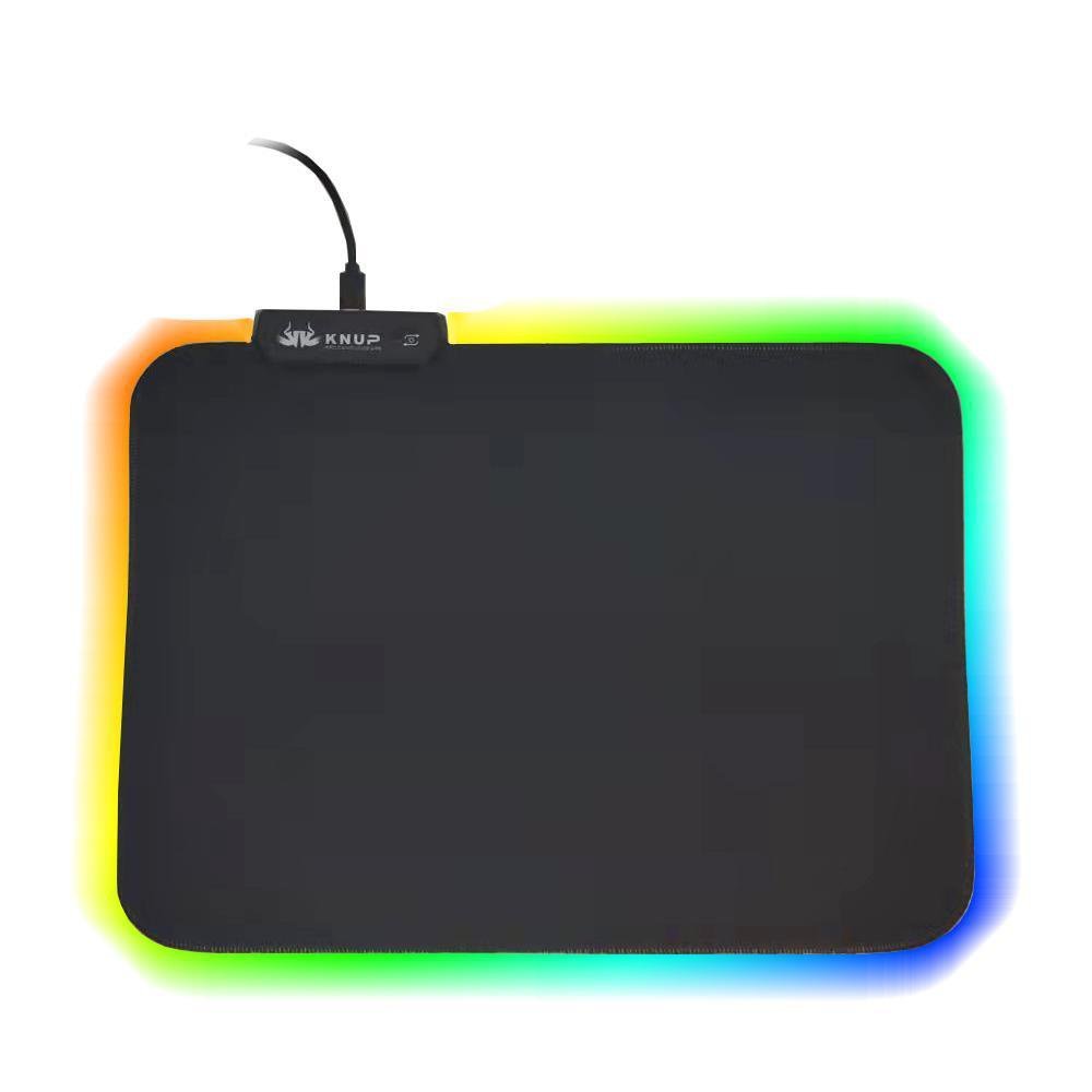 Kit 5 Mouse Pad Gamer Led 7 Cores Impermeável 35X25 Kp S012 ...