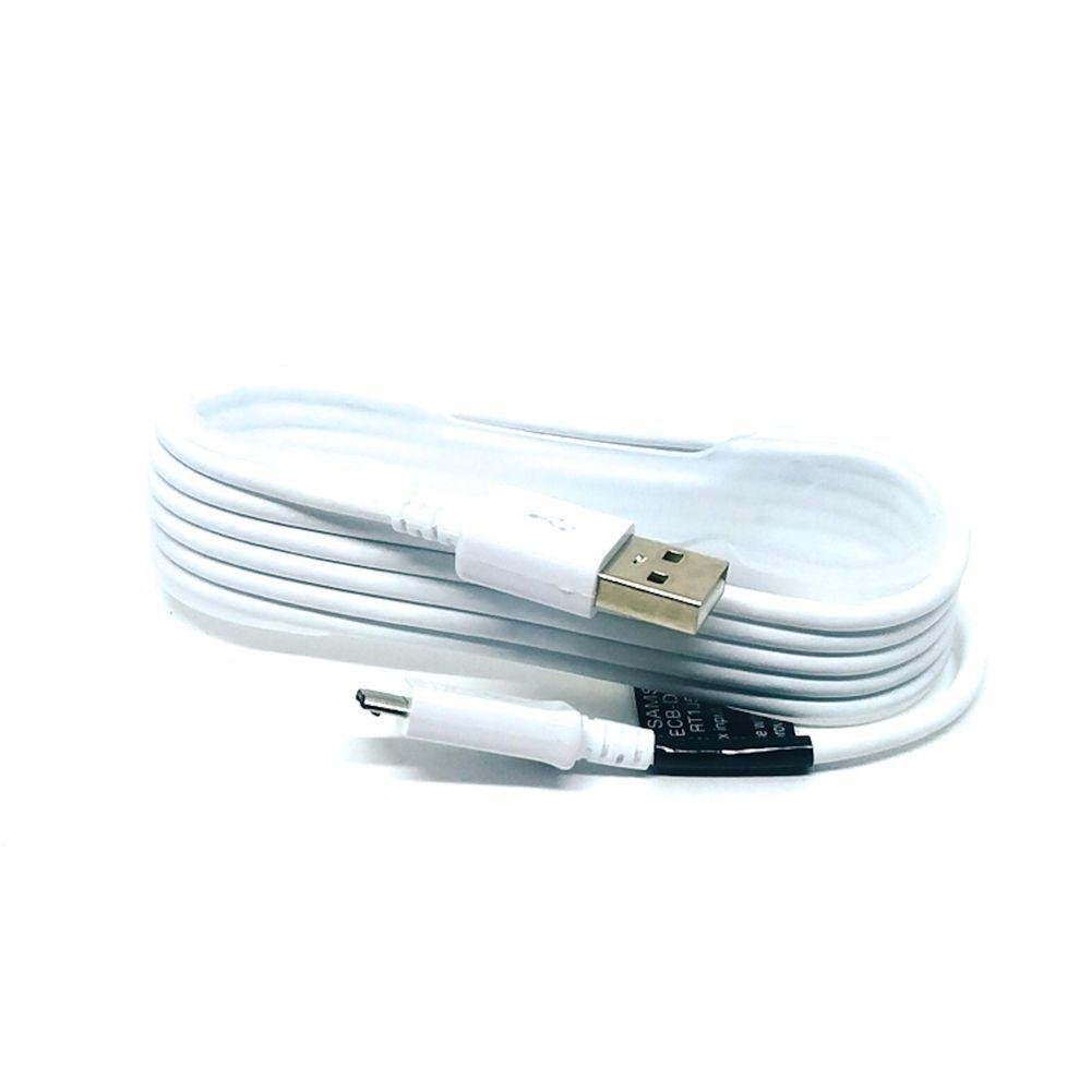 Cabo Usb - Micro Usb Branco 1 Metro | MadeiraMadeira