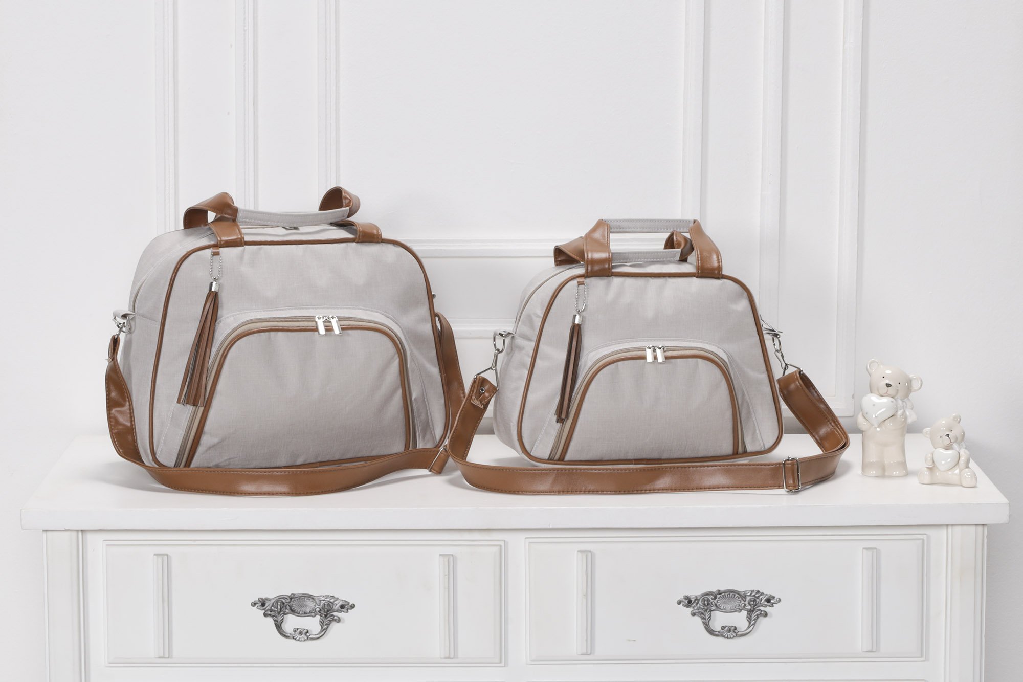 Kit Bolsas 02 Peças P e G Baby Império | MadeiraMadeira