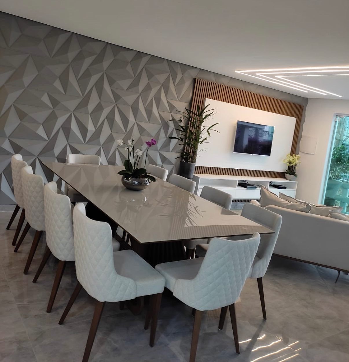 Kit 180 Placas Painel Parede Revestimento Impermeavel Flexivel ...