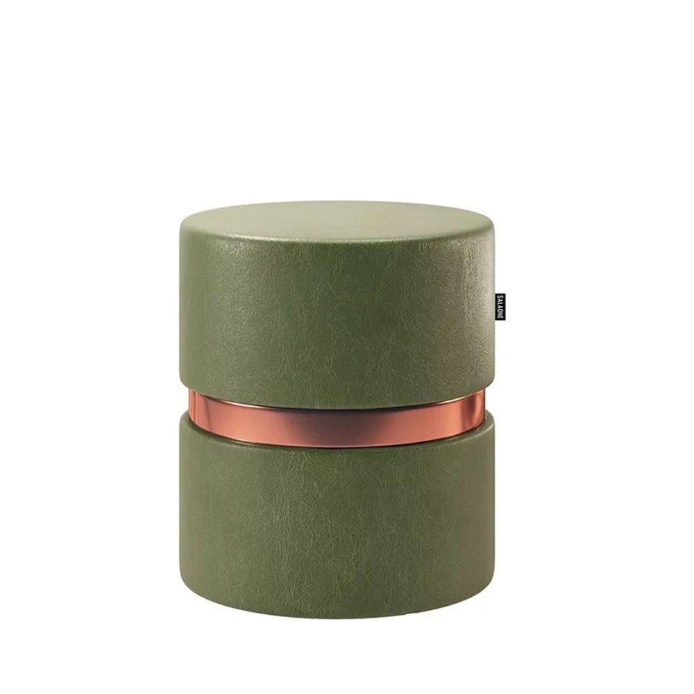 Kit 02 Puffs Decorativo Redondo Porto Luxo - SalaOne - Courissimo Verde ...