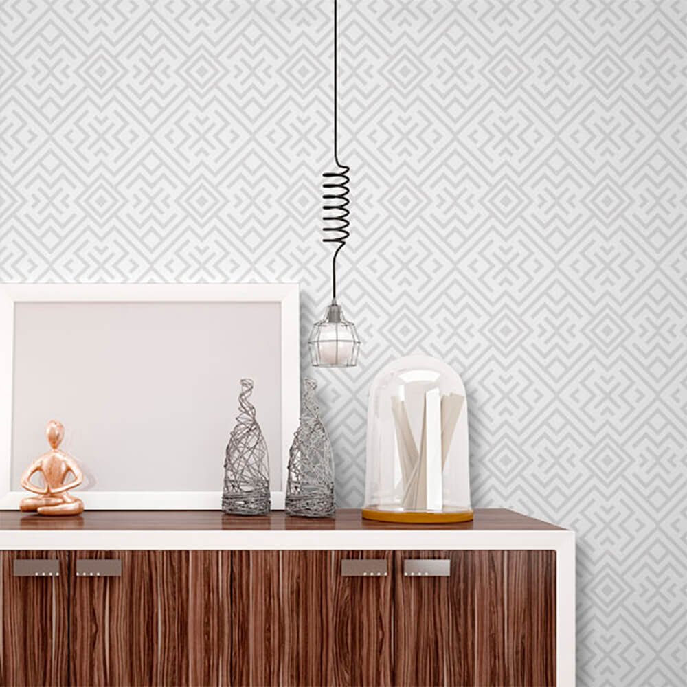 Papel de Parede Geométrico 2c Arte Destaque 1,50 Metros | MadeiraMadeira