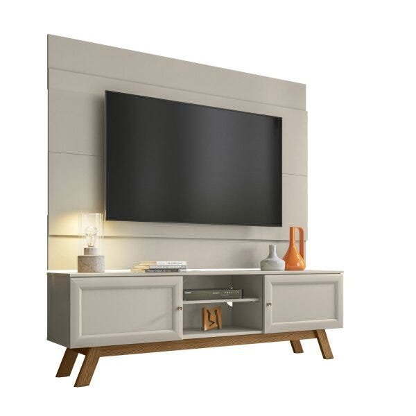 Rack com Painel para TV até 60 Polegadas Ema Retrô Yescasa | MadeiraMadeira