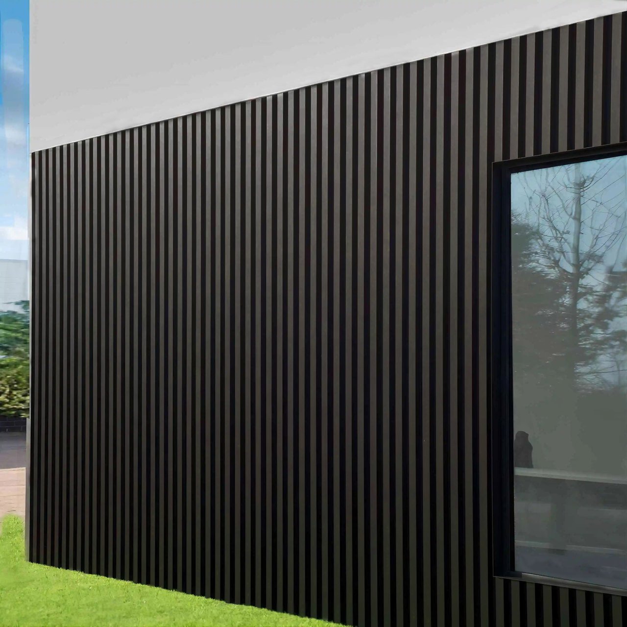 Painel Ripado em Placa 290x22cm (0,64m²) WPC Woopo | MadeiraMadeira