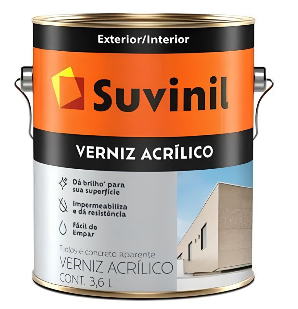 Verniz Acrílico Incolor Suvinil (3,6l) | MadeiraMadeira