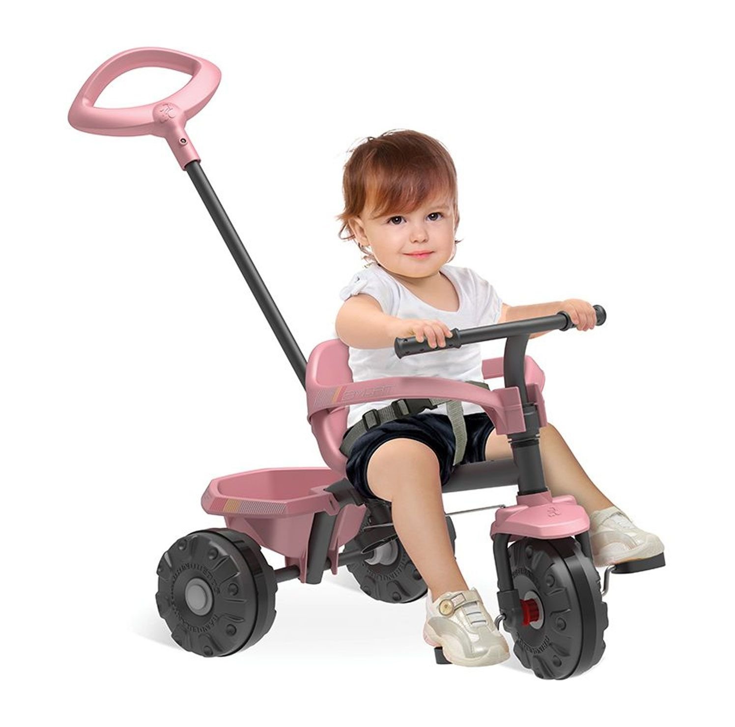 Triciclo a Pedal Smart Plus Bandeirante Ref:1301 | MadeiraMadeira