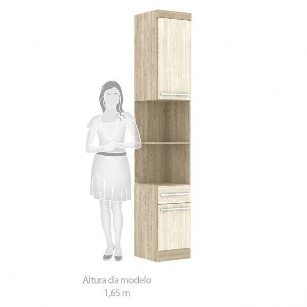 Guarda-Roupa Casal 6 Portas, Escrivaninha com Painel e Cabeceira ...