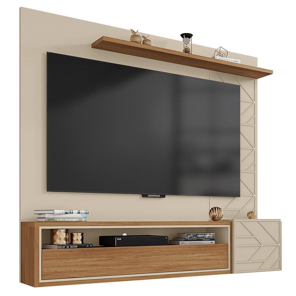 Painel Para Tv Até 70 Polegadas Com 2 Portas Prisma Caemmun ...