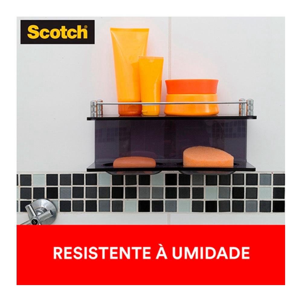 Fita Dupla Face Fixa Forte Banheiro 3m 24mm X 1.5m Scotch | MadeiraMadeira