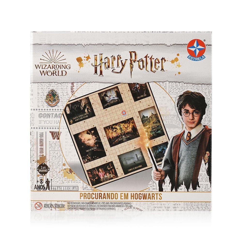 Jogo Procurando em Hogwarts Harry Potter - Estrela | MadeiraMadeira