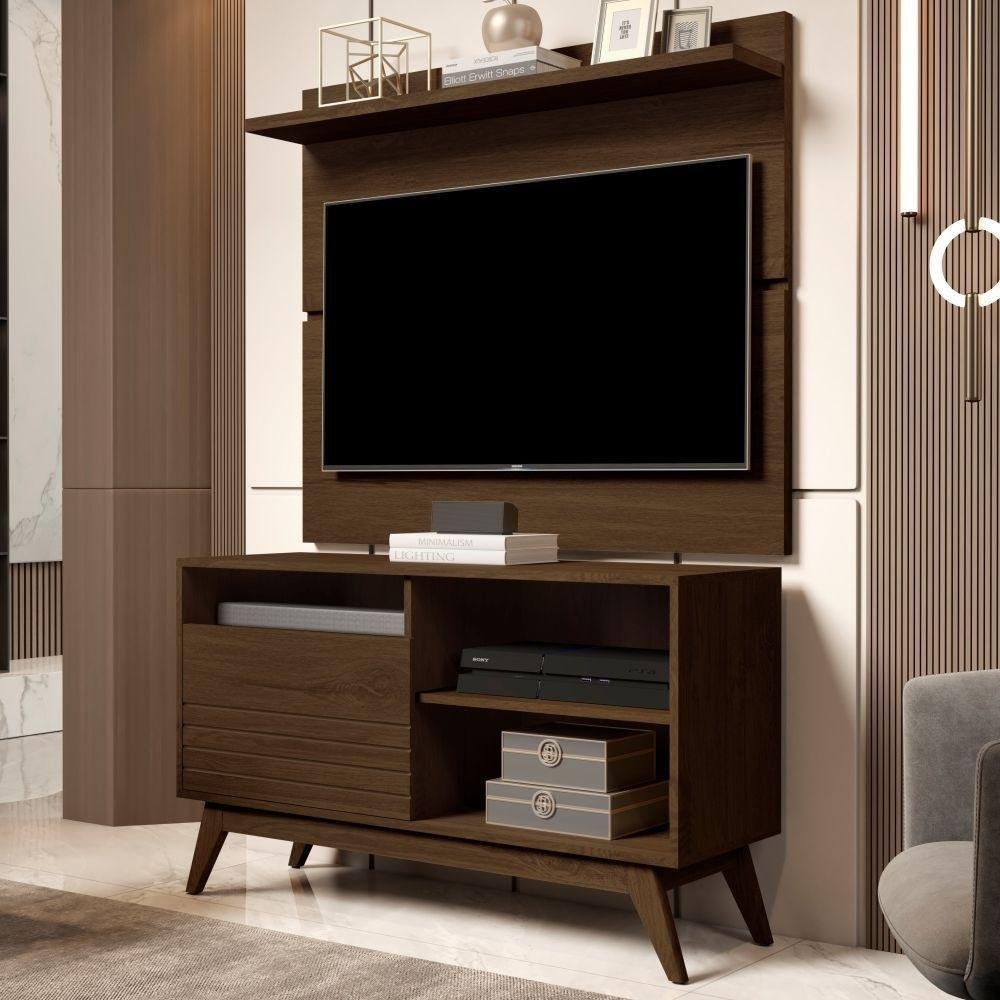 Home Para Tv Drean Cedro | MadeiraMadeira