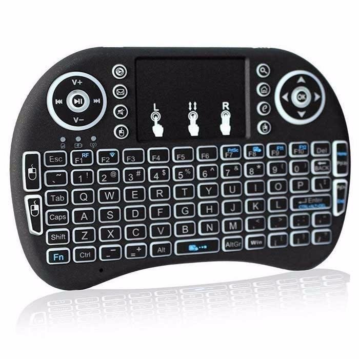 Mini Teclado Led Wireless Keyboard Mouse Smart Tv | MadeiraMadeira