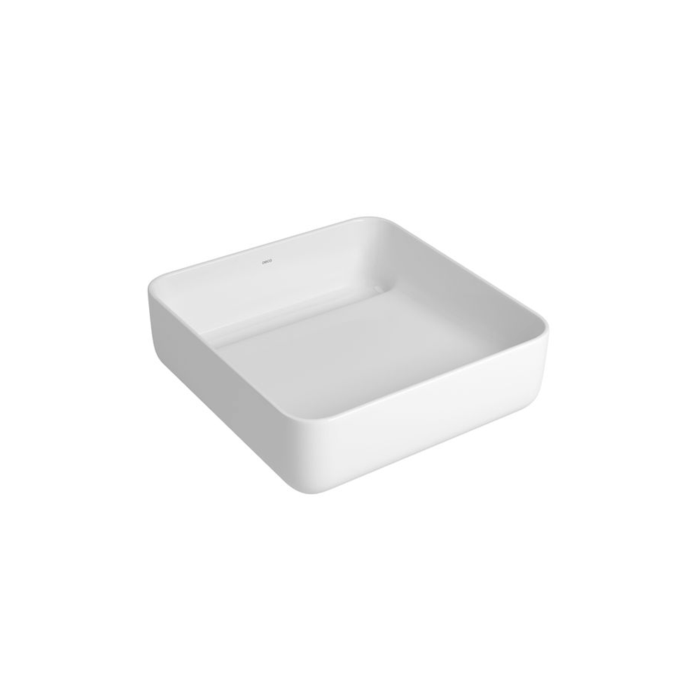 Cuba de Apoio Quadrada com Válvula Oculta Branco 40cm - Deca Deca ...
