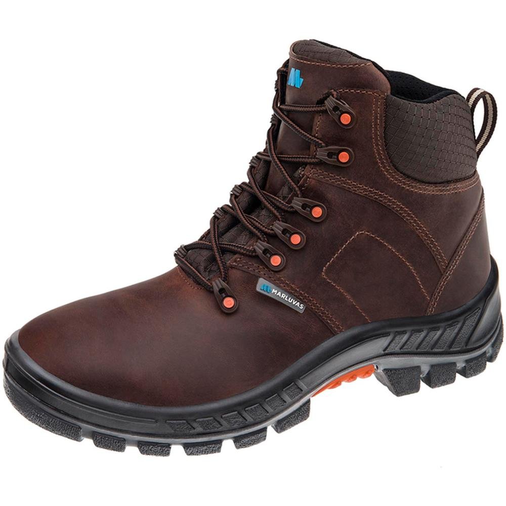 Bota De Segurança Marluvas Marrom Premier Plus 75bpr26 - Marrom - 42 ...