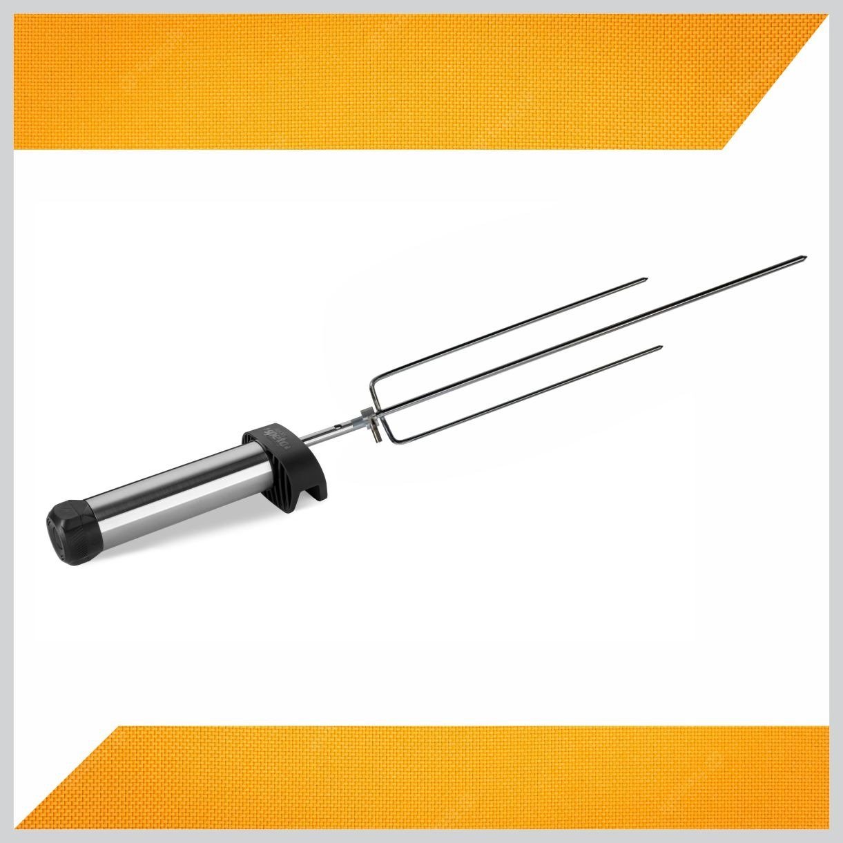 Espeto Giratório Rotary Speto Econômico Pilha Regulável 53 até 58cm ...