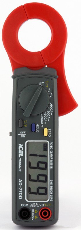 Alicate Amperímetro Digital Icel AD-7700 | MadeiraMadeira