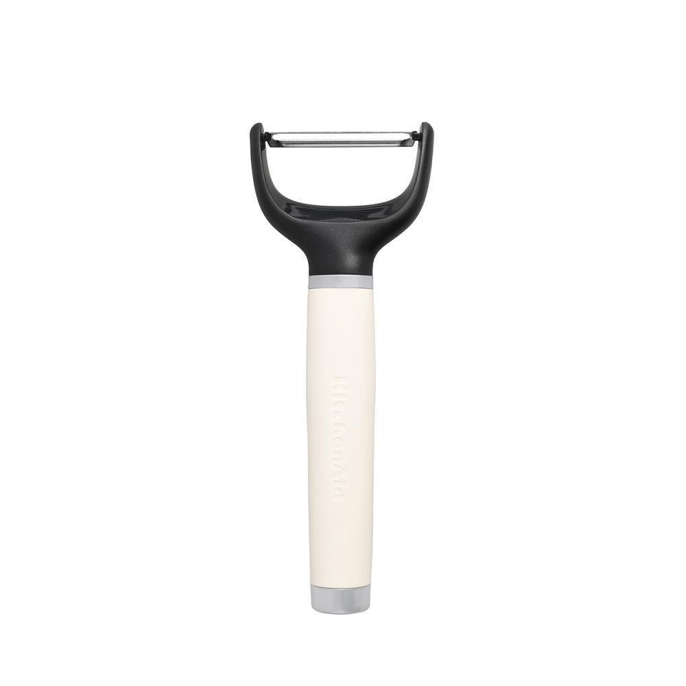 Descascador Peeler Kitchenaid Creme com Lâmina de Aço Inox | MadeiraMadeira