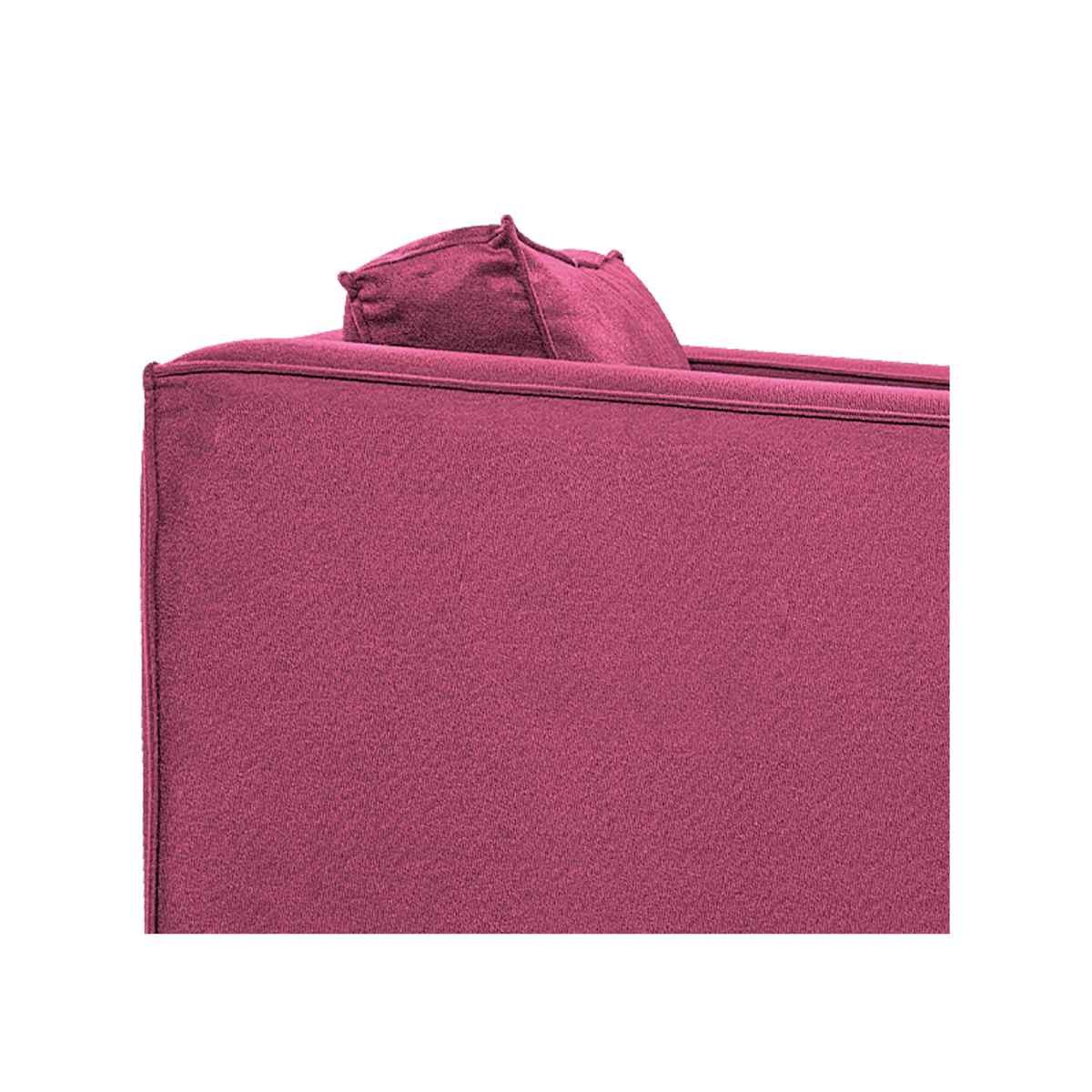 Sofá 2 Lugares Europa Corano Pink ADJ Decor | MadeiraMadeira