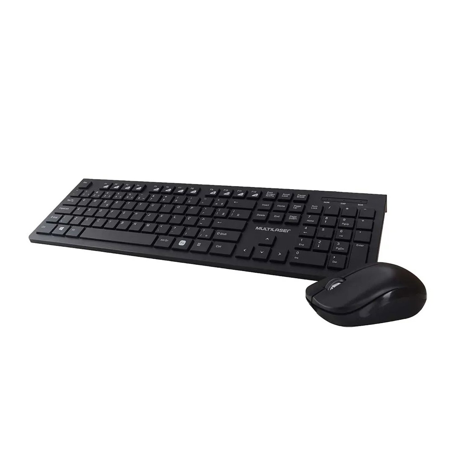 Kit Multilaser Teclado e Mouse sem Fio Tc244 Abnt2 | MadeiraMadeira