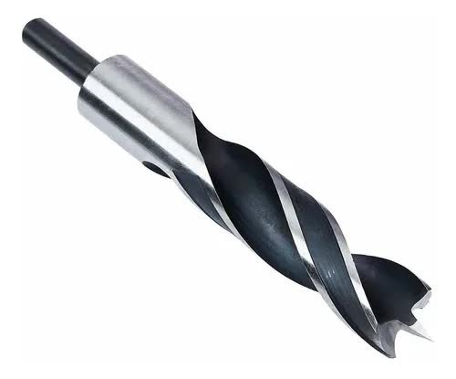 Broca De 3 Pontas Longa Para Madeira 12mm X 250mm Aço Cromo ...