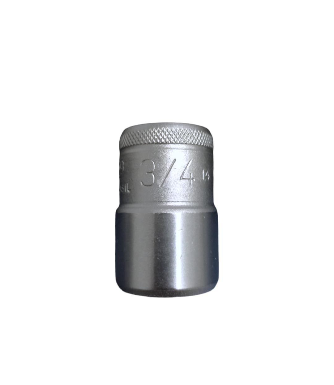 SOQUETE ESTRIADO ENCAIXE 1/2 CRV 3/4" GEDORE D19-3/4 | MadeiraMadeira