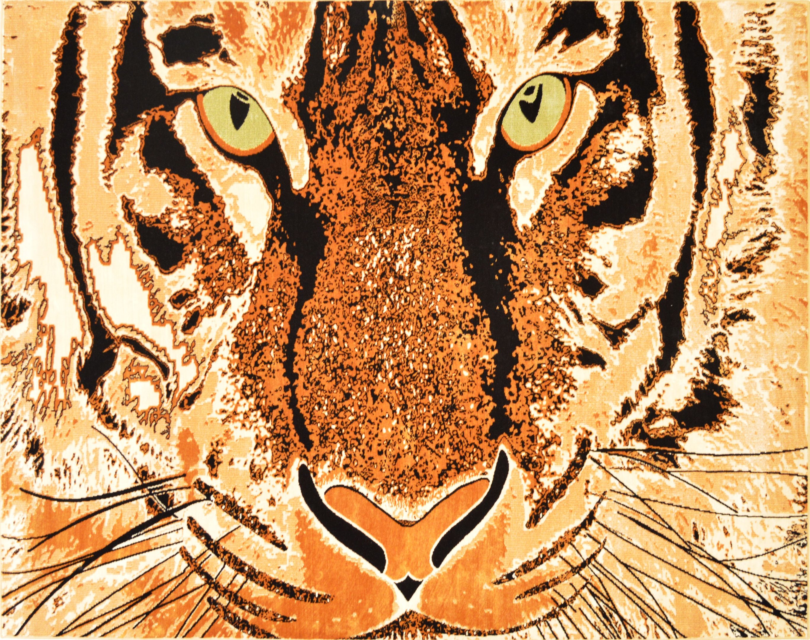 Tapete Rayza Epic Art Tigre 0.50m X 0.90m | MadeiraMadeira