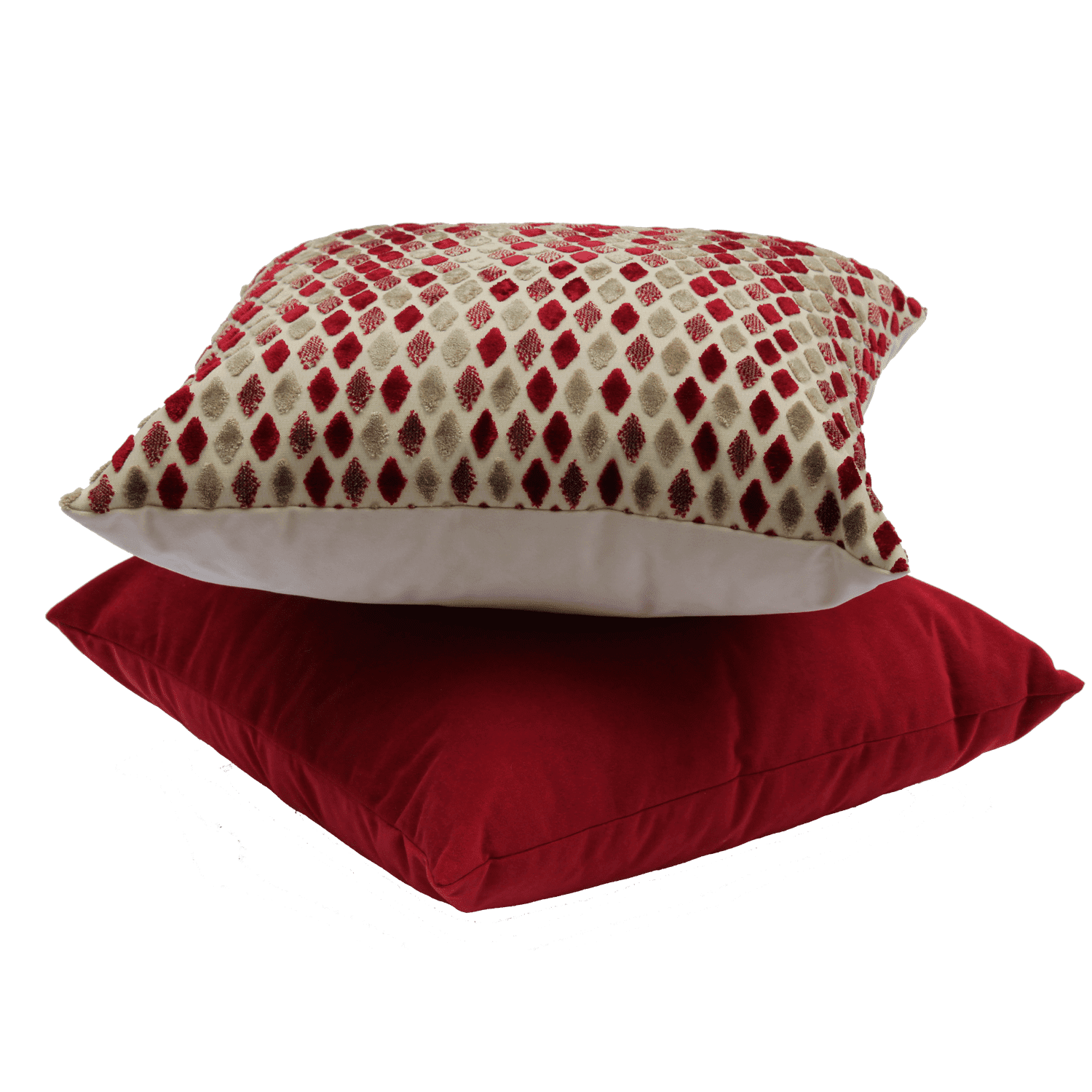 Almofada Decortextil Veludo Soft Liso Marsala 52X52 cm Casa Fraga ...